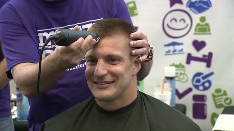 Rob Gronkowski takes part in 10th annual One Mission Buzz Off – Boston ...