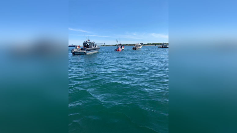 Salvage operation underway after boat capsizes off Cape Cod - Boston ...