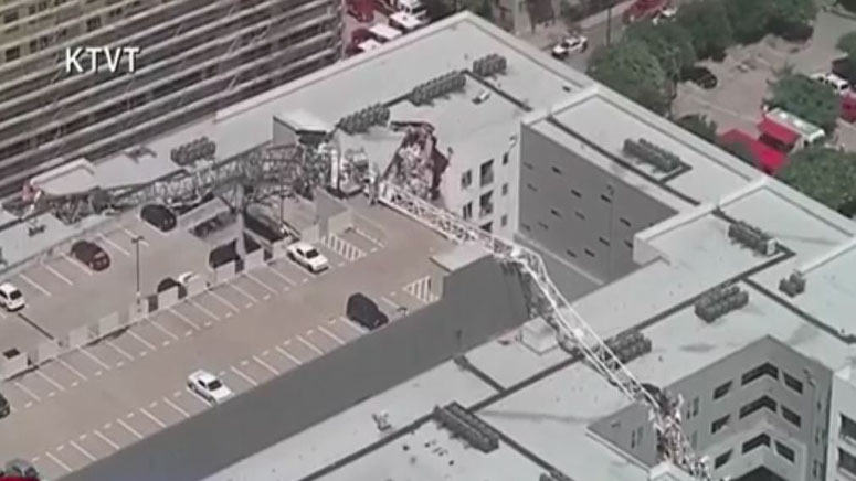 1 killed, 5 injured when crane topples on Dallas apartments – Boston ...