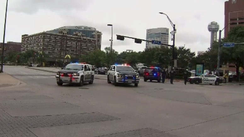 Person shot in gunfire with officers near Texas courthouse - Boston ...