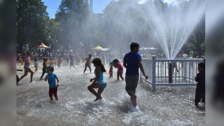 Boston Common Frog Pond spray pool reopens to the public June 27 ...