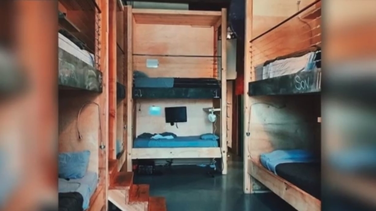 Business charges about $1,200 a month to rent bed inside communal ...