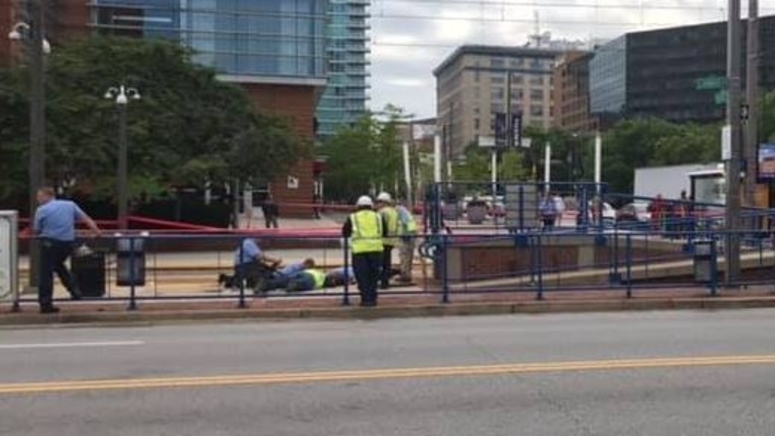 Baltimore city worker rescued from collapsed manhole - Boston News ...