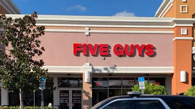 Police: 5 guys arrested after ‘all-out brawl’ inside Five Guys ...