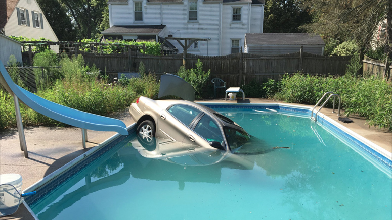 91-year-old driver crashes car into pool in Springfield - Boston News ...