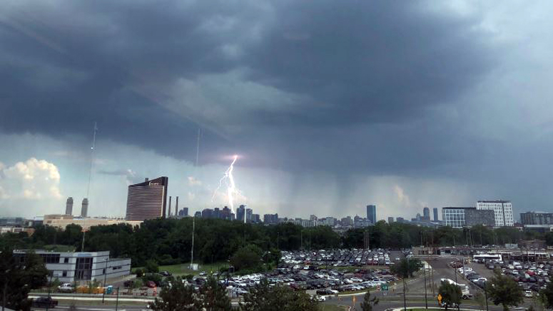 Bay State rocked by lightning, powerful wind, torrential rain as storms ...