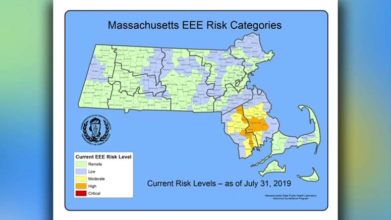 Risk level for potentially fatal EEE raised to high in 7 Bay State ...