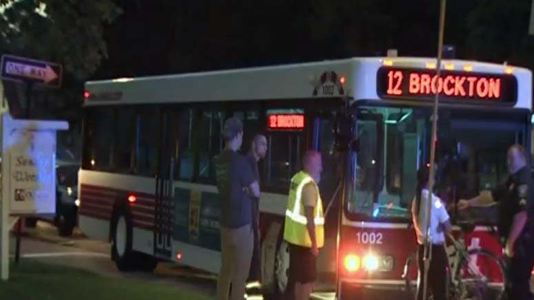 16 injured in Randolph bus crash after passenger attacks driver ...