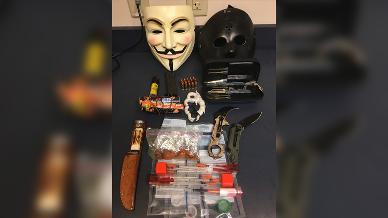 Police: NH man caught injecting suspected narcotic found with weapons ...