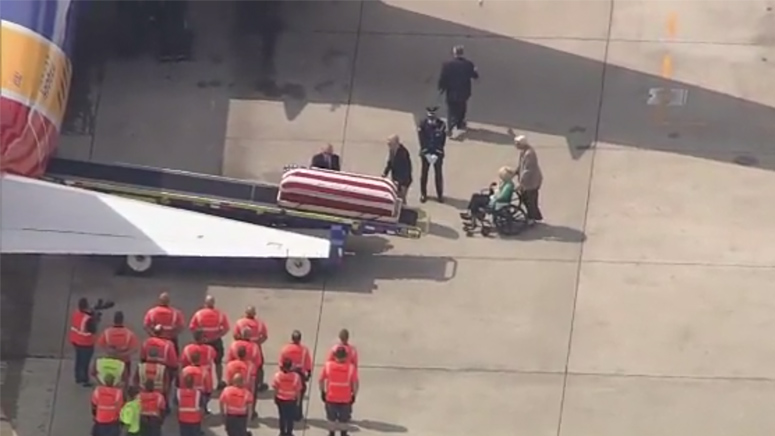 Remains of Vietnam War pilot flown home to Texas by son - Boston News ...