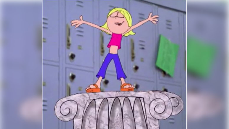animated lizzie mcguire coloring pages