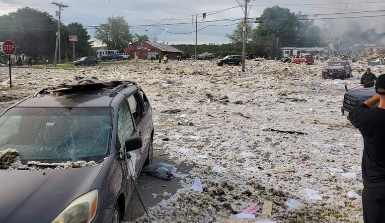 ‘It’s a war zone’: Powerful propane explosion kills firefighter ...