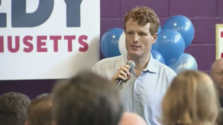 Political rivals Markey and Kennedy join striking workers - Boston News ...