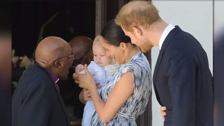 Baby Archie makes rare public appearance in South Africa - Boston News ...