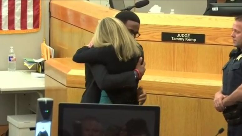 Judge says she couldn’t refuse convicted ex-cop a hug - Boston News ...