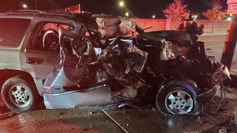 Chelsea car crash leaves car torched, 1 injured – Boston News, Weather ... Chelsea car crash leaves car torched, 1 injured – Boston News, Weather ...