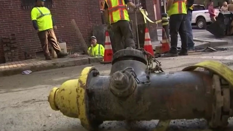 Residents hope to return home after busted fire hydrant floods Beacon ...