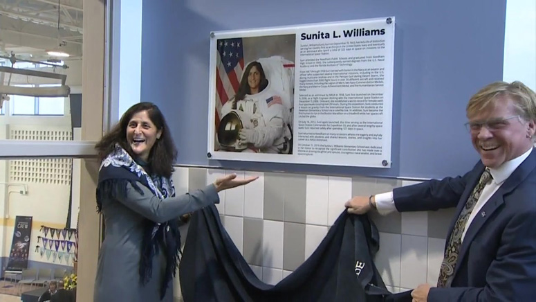 NASA astronaut, Needham native hopes to inspire students to reach for ...