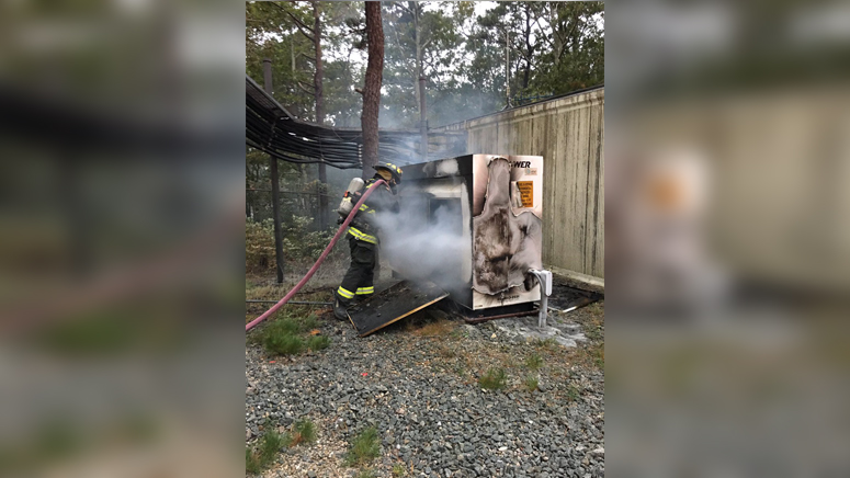 Crews extinguish industrial-sized generator fire in Sandwich - Boston ...
