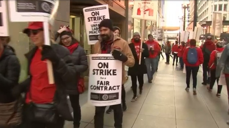 Special needs families hope Chicago strike will bring change - Boston ...