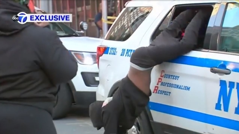 Video Shows Detained Man Jumping Headfirst Out Police Cruiser Window