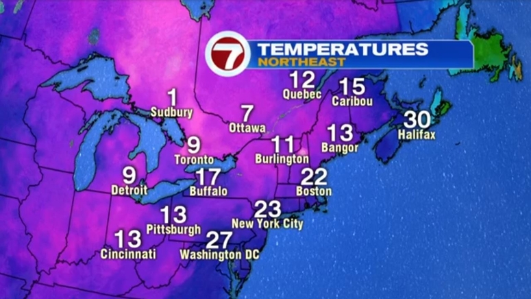 Record cold follows early snowstorm over much of eastern US – Boston ...