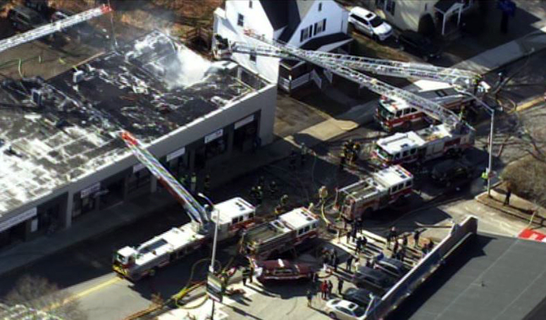 Worcester firefighters battle 2nd blaze hours after lieutenant dies in ...