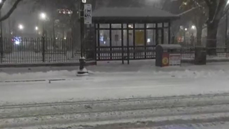 Heavy snowfall cancels school in Worcester - Boston News, Weather ...