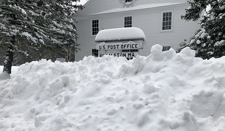 Some Worcester County towns get more than 2 feet of snow - Boston News ...