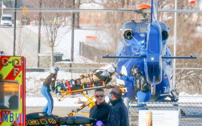 Officer Flown To Hospital After Being Struck By Car While Working