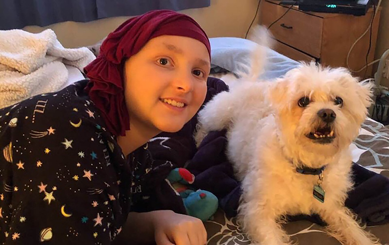 14-year-old beat stage 4 cancer just in time to make it home for ...