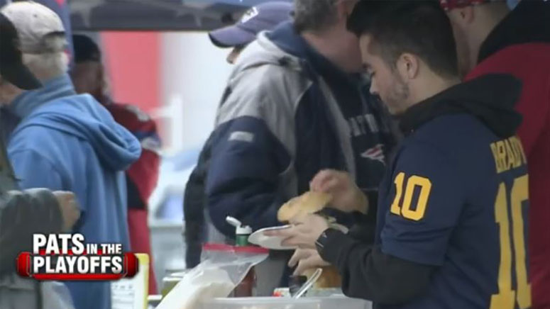 Tailgaters bring decades of tradition to Gillette for playoffs - Boston ...