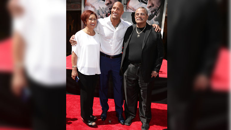 dwayne johnson's parents