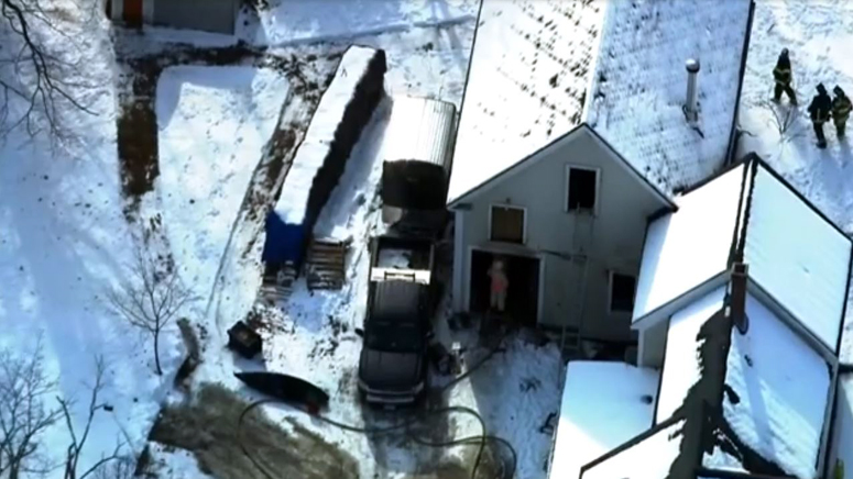 Fire crews battle blaze inside Pepperell barn – Boston News, Weather ...