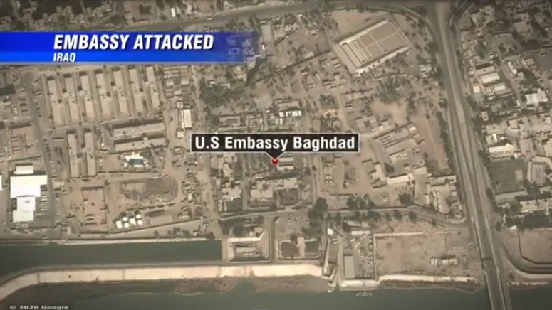Nighttime rocket attack on US Embassy in Baghdad injured 1 - Boston ...