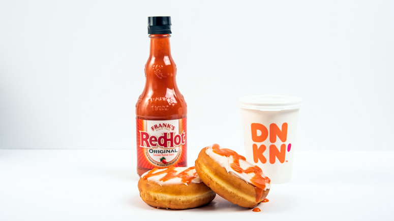 New Dunkin’ creation features jelly doughnut covered in hot sauce ...