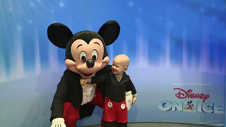 Stars of Disney on Ice attend red carpet bash for kids battling cancer ...