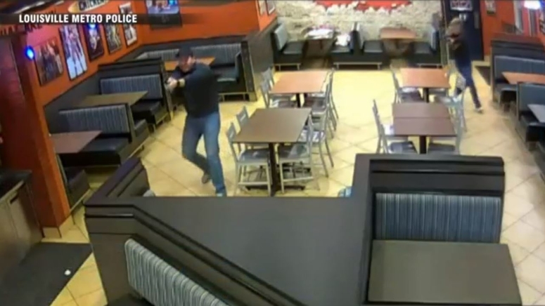 Off Duty Officers Stop A Robbery When A Masked Man Intrudes On Their