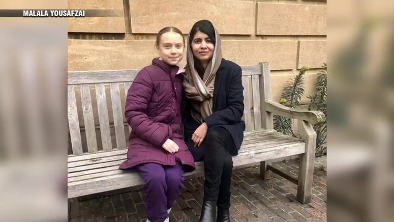 Malala Yousafzai and Greta Thunberg finally met, and the two activists ...