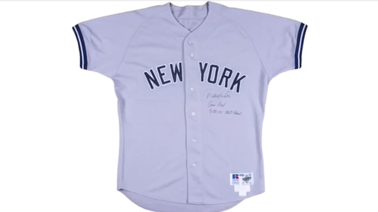 Derek Jeter’s first Yankees jersey sold for $369,000, the most ever for ...