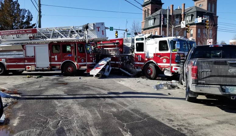 9 people taken to hospital after crash involving 2 fire trucks in ...
