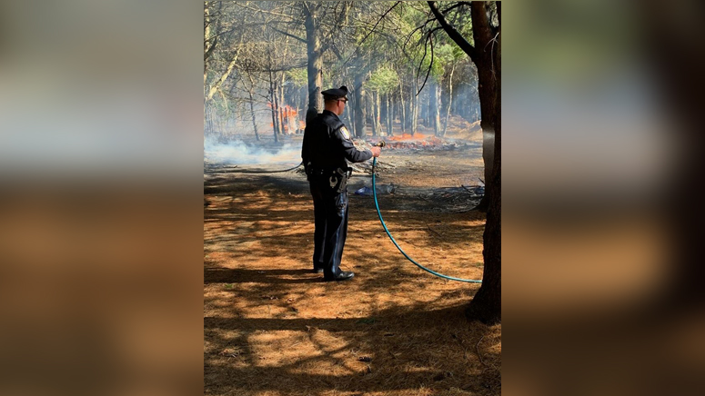 Foxborough police issue warning to residents hoping to burn debris ...