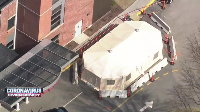 South Shore Hospital utilizes testing tents as physician tests positive ... South Shore Hospital utilizes testing tents as physician tests positive ...