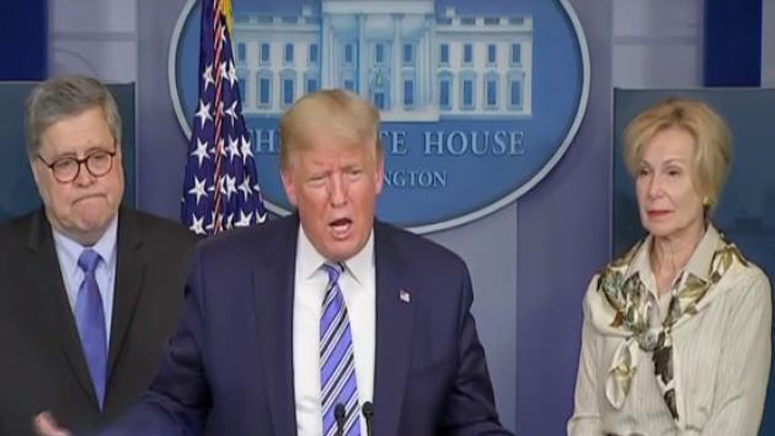 Trump says he intends to reopen country in weeks, not months - Boston ...