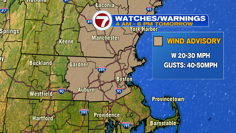 Mild and Windy Wednesday - Boston News, Weather, Sports | WHDH 7News