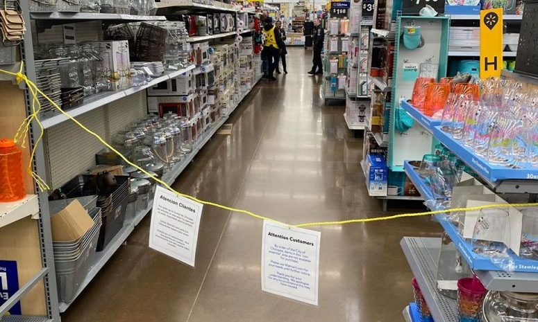 Walmart, Home Depot, BJ’s in Chicopee blocking off non-essential aisles ...