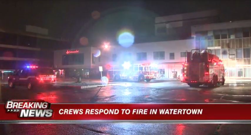 Crews respond to fire at Watertown bank – Boston News, Weather, Sports ...