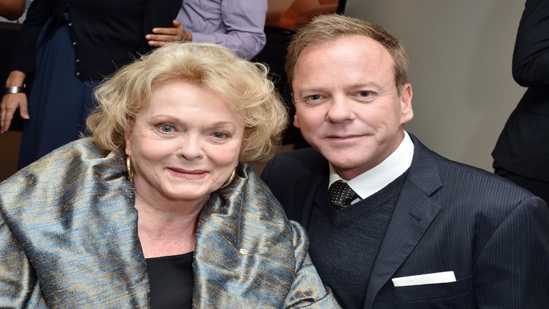 Kiefer Sutherland remembers his mom Shirley Douglas - Boston News ...