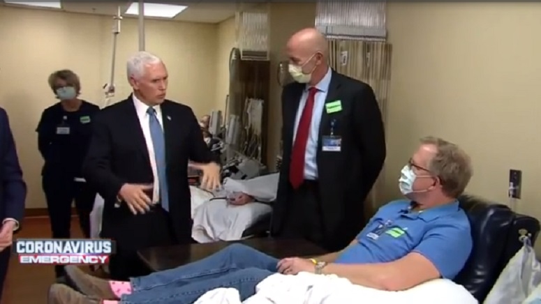 Pence comes under fire for going maskless at Mayo Clinic - Boston News ...