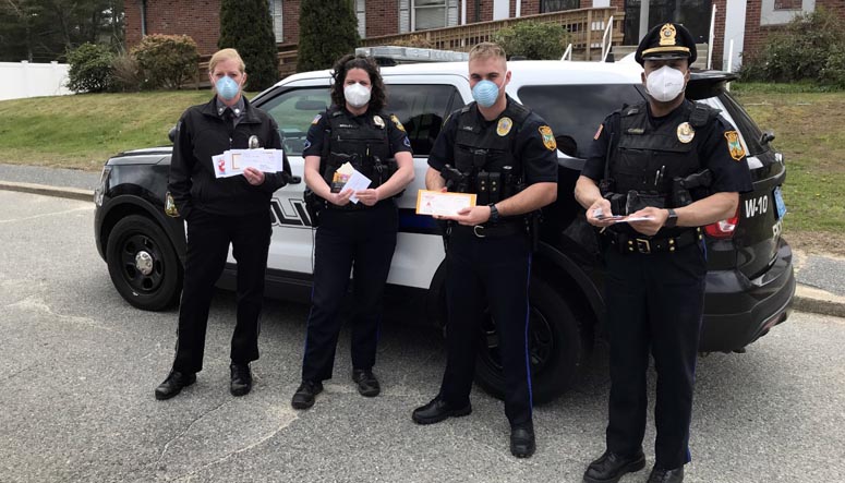 Wareham police buying gift cards from struggling businesses, donating ...